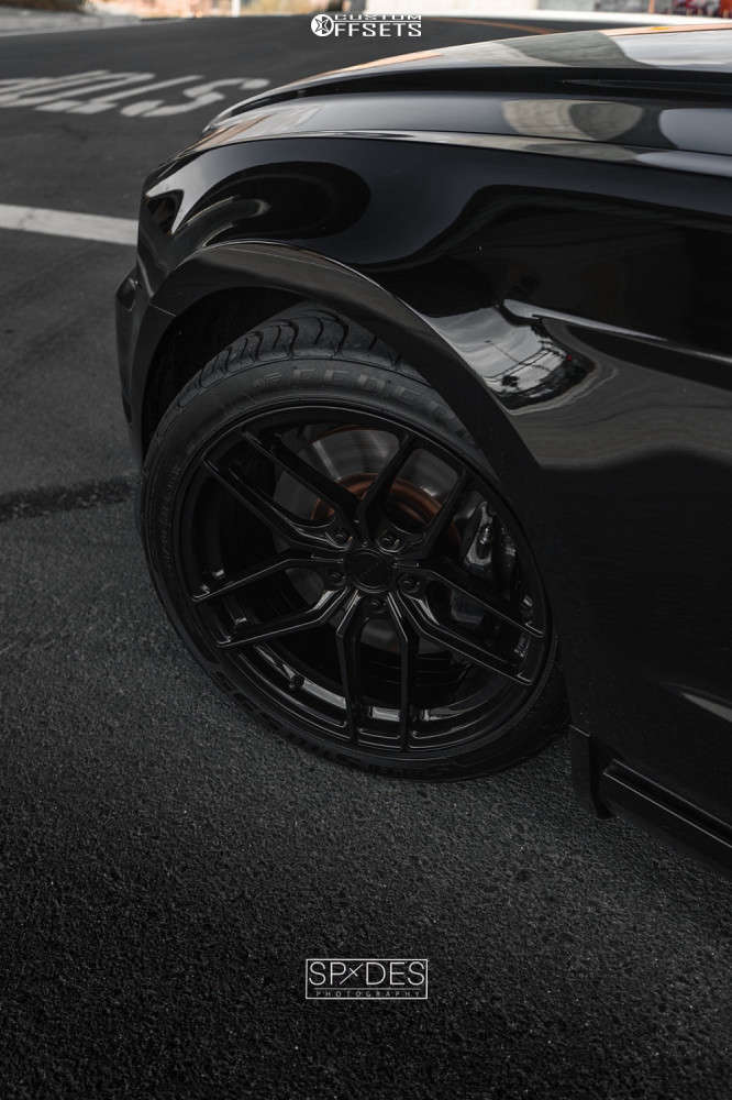 2014 Ford Mustang with 19x9.5 22 Stance Sf-03 and 275/30R19 Federal 595 ...
