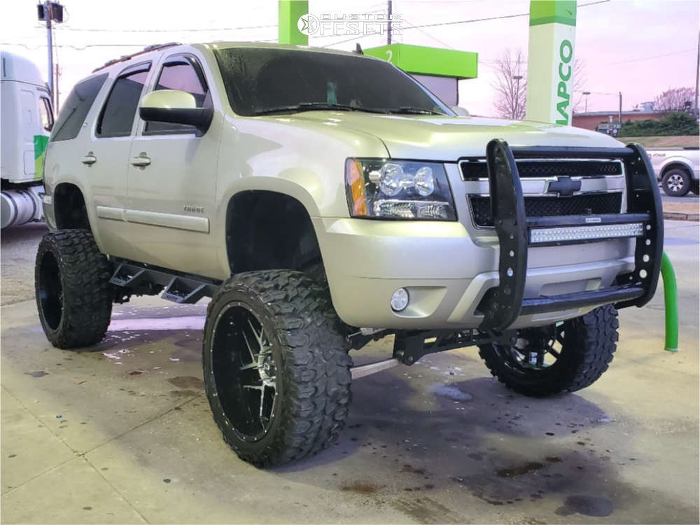 2007 Chevrolet Tahoe with 24x12 -51 Vision Sliver and 37/13.5R24 ...