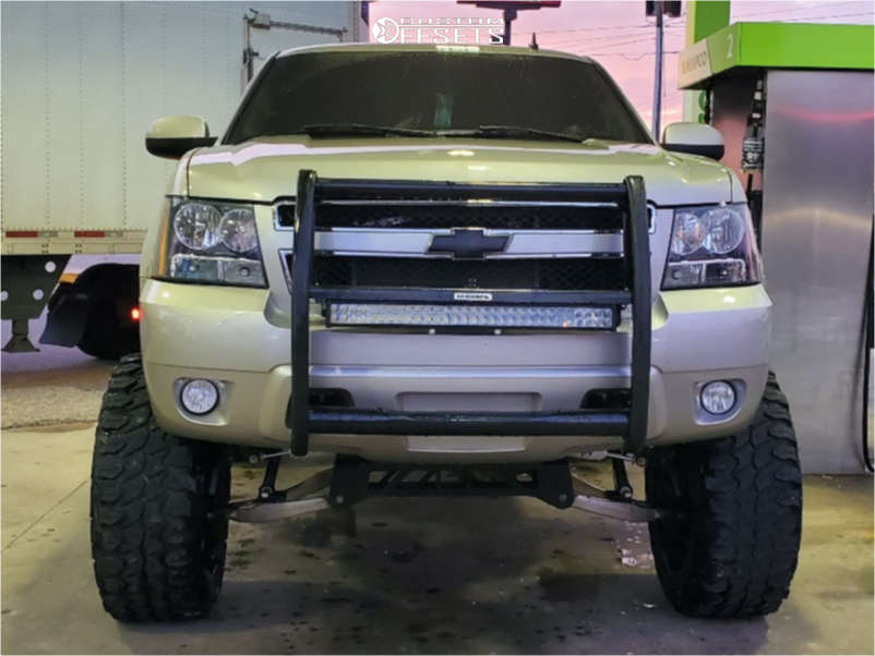 2007 Chevrolet Tahoe with 24x12 -51 Vision Sliver and 37/13.5R24 ...