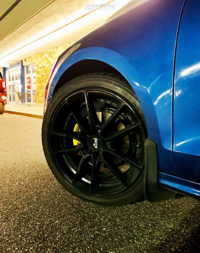 2015 Volkswagen Jetta with 18x8 42 Niche Dfs and 235/40R18 Toyo Tires ...