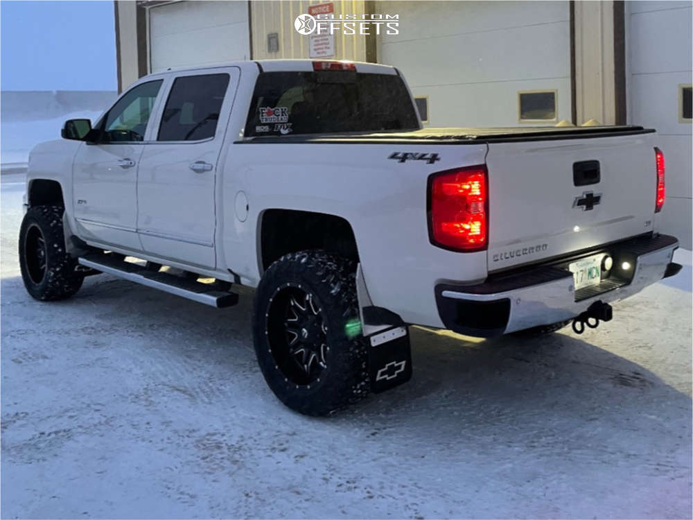 2014 Chevrolet Silverado 1500 with 20x10 -24 Fuel Lethal and 33/12.5R20 ...