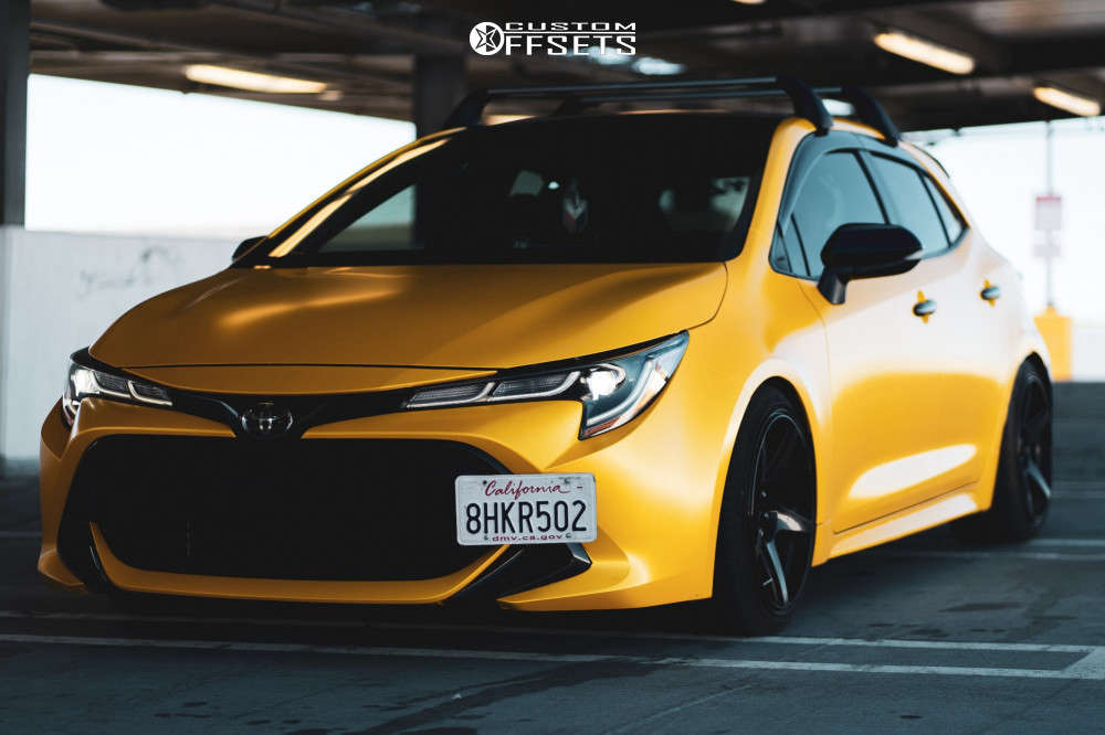 2019 Toyota Corolla Nearly Flush Lowering Springs | Custom Offsets