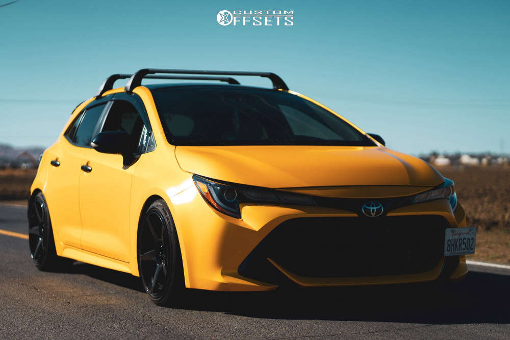 2019 Toyota Corolla Nearly Flush Lowering Springs | Custom Offsets