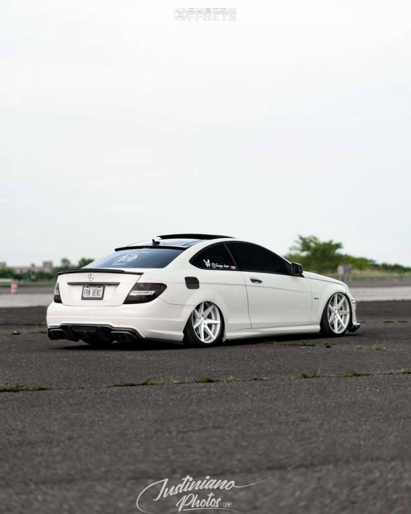 2012 Mercedes-Benz C250 with 19x10.5 33 Rohana Rc10 and 225/35R19 ...