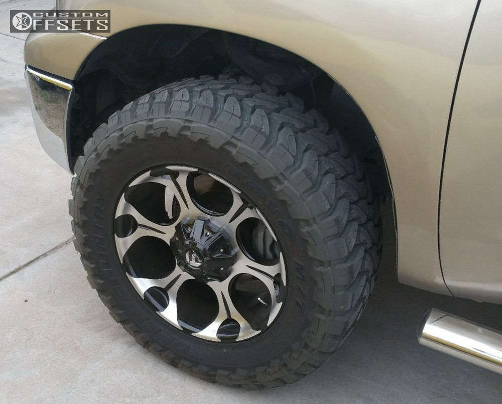 2008 Toyota Tundra with 20x9 20 Fuel Dune and 35/12.5R20 Toyo Tires ...