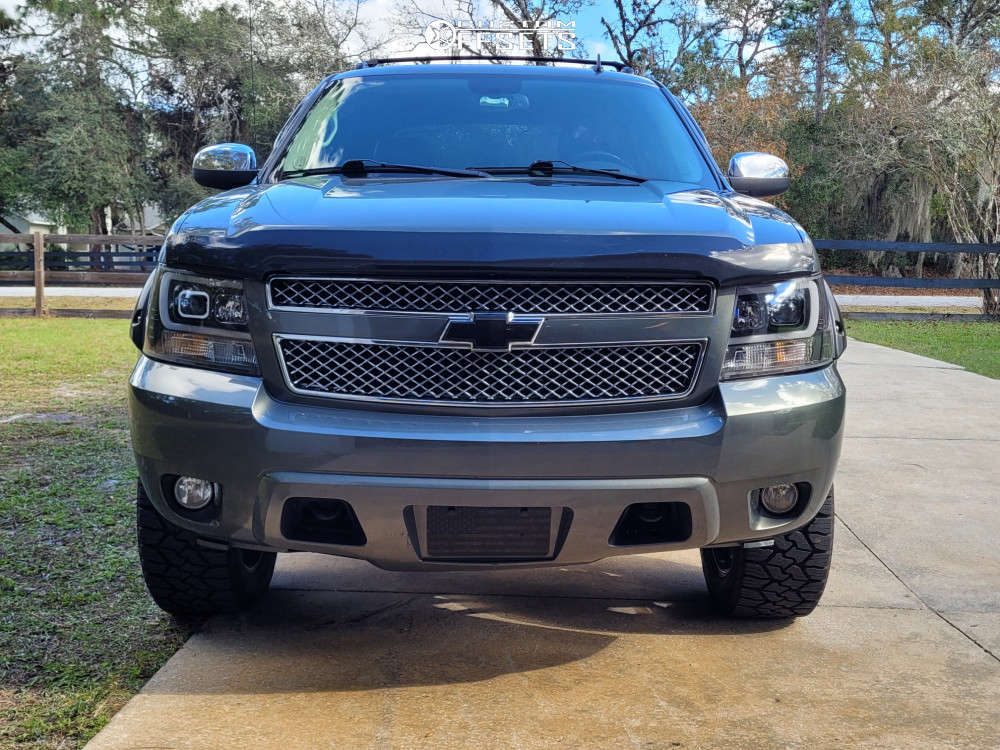 2011 Chevrolet Avalanche with 20x9 -12 Panther Offroad 580 and 33/12 ...