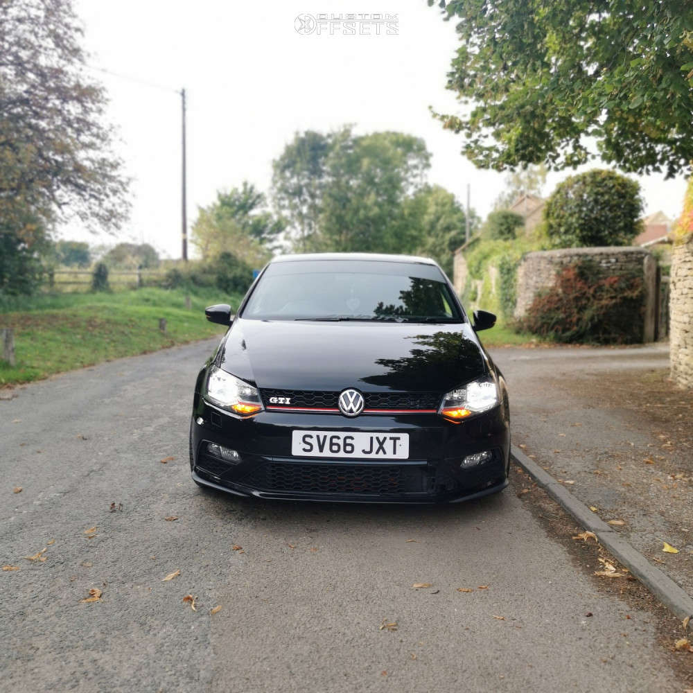 2016 Volkswagen GTI with 17x8 30 Cosmis Racing Xt-206r and 215/40R17 ...