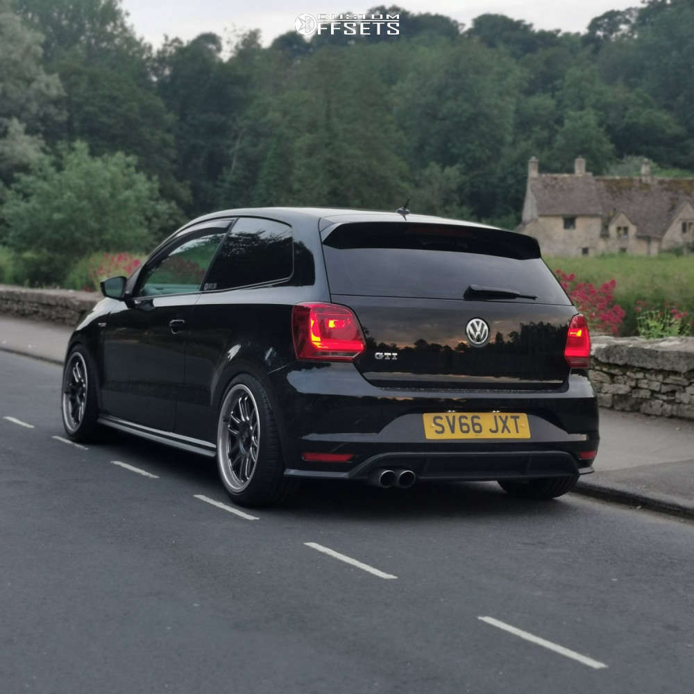 2016 Volkswagen GTI with 17x8 30 Cosmis Racing Xt-206r and 215/40R17 ...