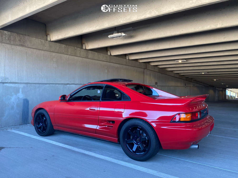 1993 Toyota MR2 with 17x8 35 AVID1 AV6 and 215/40R17 Federal 595 Rs-r ...