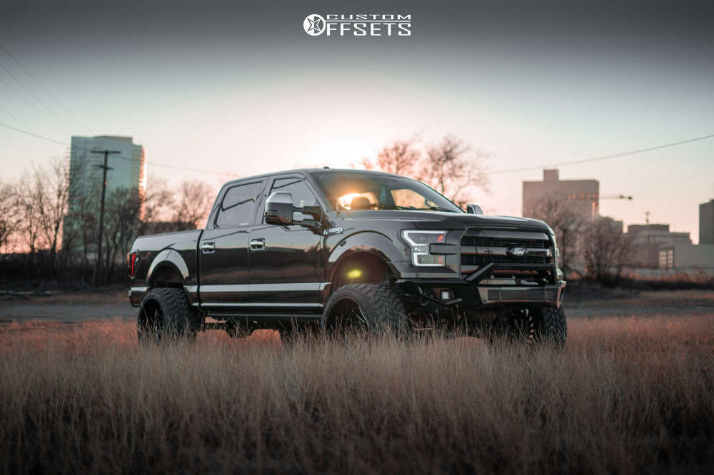 2015 Ford F-150 with 24x14 -81 ARKON OFF-ROAD Caesar and 35/13.5R24 AMP ...