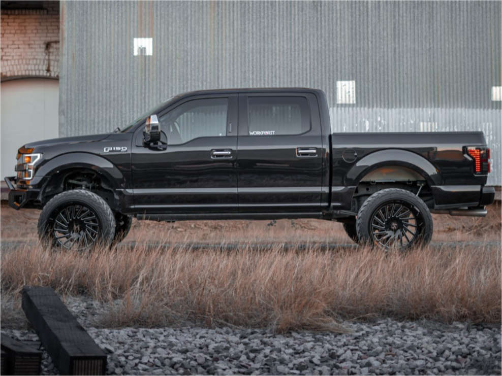 2015 Ford F-150 with 24x14 -81 ARKON OFF-ROAD Caesar and 35/13.5R24 AMP ...