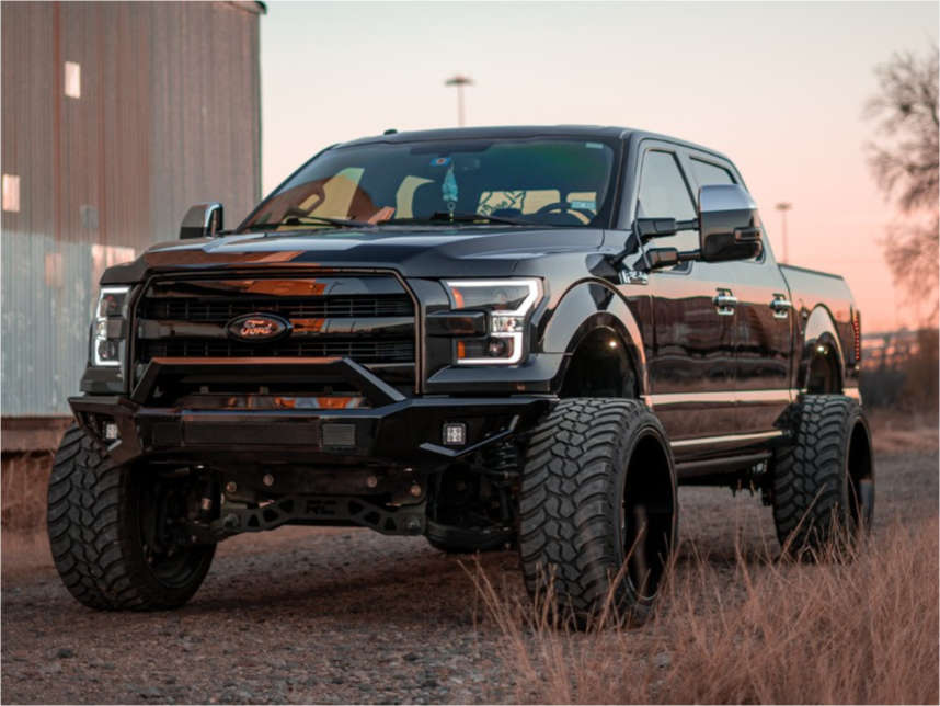 2015 Ford F-150 with 24x14 -81 ARKON OFF-ROAD Caesar and 35/13.5R24 AMP ...