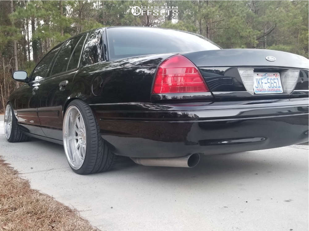 2011 Ford Crown Victoria with 20x10.5 31 Heritage Hokkaido and 255 ...