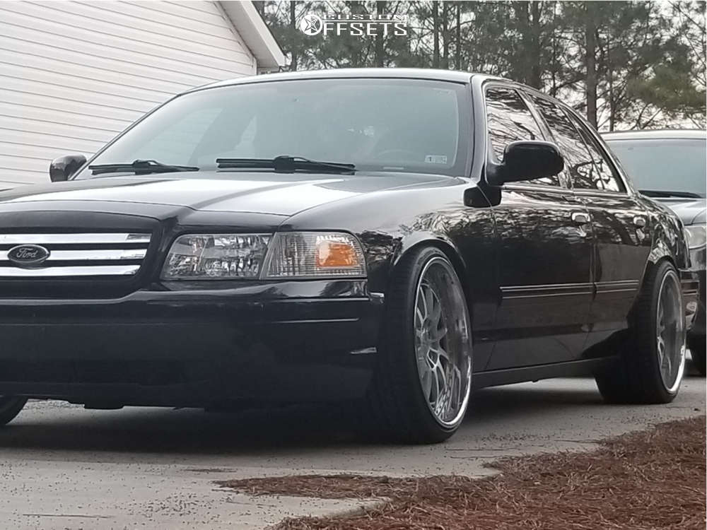 2011 Ford Crown Victoria with 20x10.5 31 Heritage Hokkaido and 255 ...
