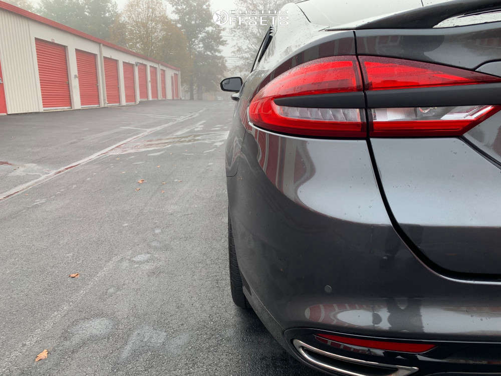 2017 Ford Fusion with 18x8 40 Revolution Racing Rr14 and 235/45R18 ...