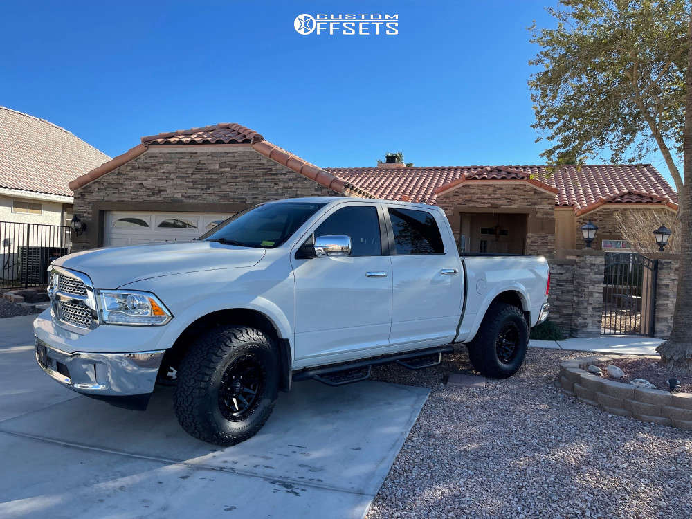 2017 Ram 1500 with 18x9 0 Fuel Covert and 35/12.5R18 BFGoodrich All ...