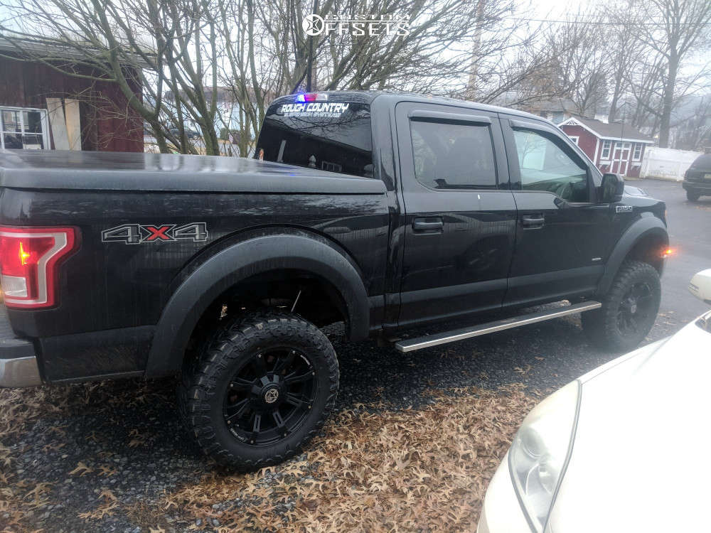 2015 Ford F-150 with 20x10 -12 Anthem Off-Road Commander and 35/12.5R20 ...
