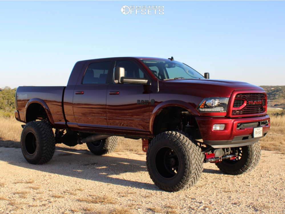 2018 Ram 2500 with 20x14 -76 American Force Trax Ss and 40/15.5R20 Toyo ...