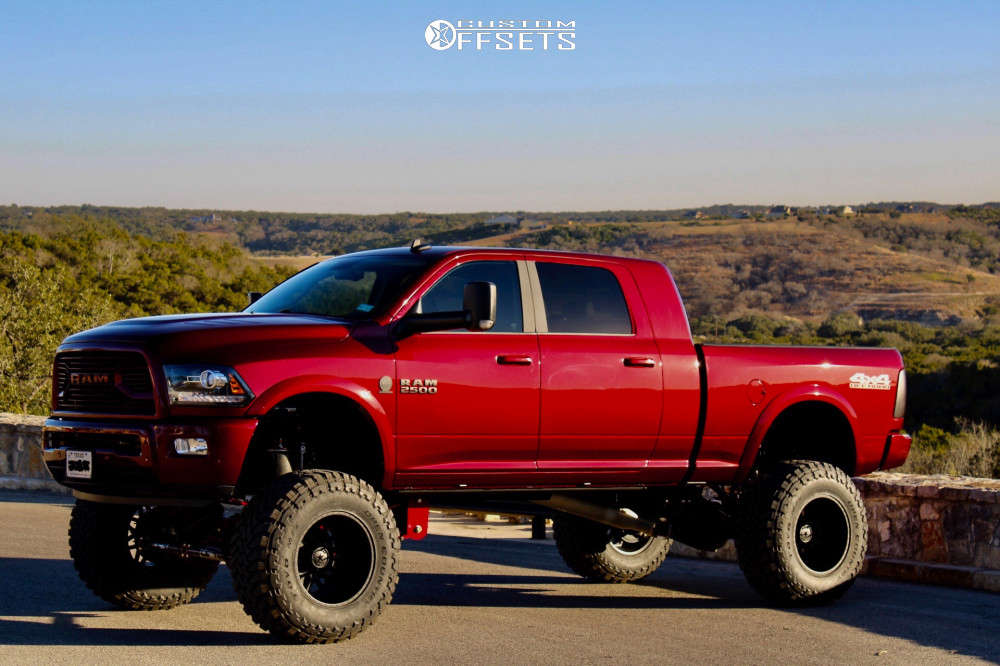 2018 Ram 2500 with 20x14 -76 American Force Trax Ss and 40/15.5R20 Toyo ...