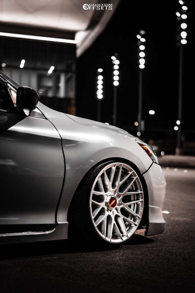 2017 Honda Accord with 19x10 25 Rotiform Rse and 225/35R19 Achilles Atr ...