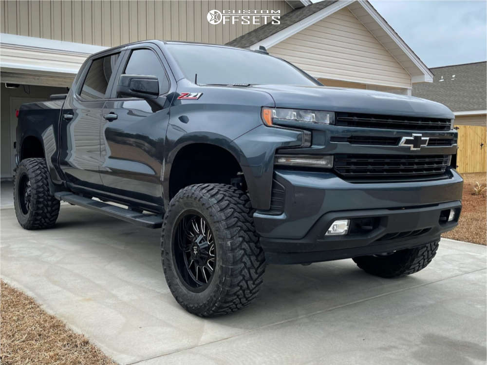 2021 Chevrolet Silverado 1500 with 20x10 -12 RBP 74r and 35/13.5R20 ...