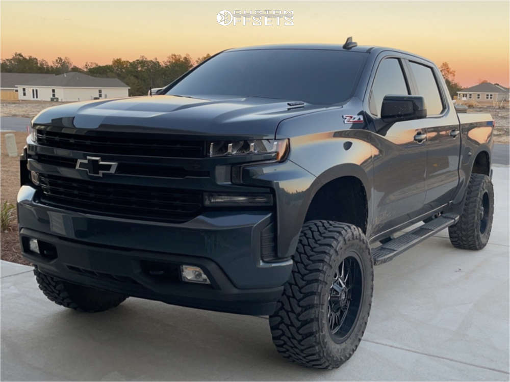 2021 Chevrolet Silverado 1500 with 20x10 -12 RBP 74r and 35/13.5R20 ...