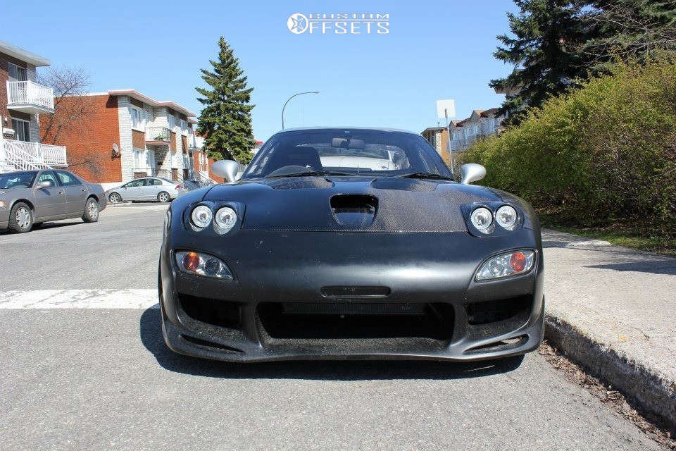 1993 Mazda RX-7 with 17x9 22 Enkei Rpf1 and 255/40R17 Hankook Ventus As ...