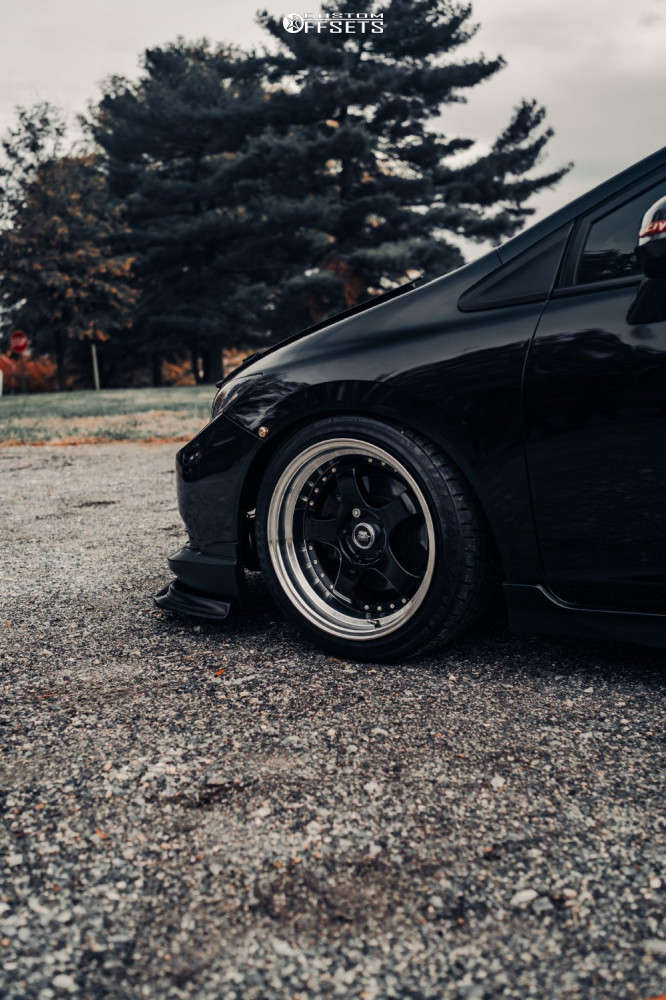 2013 Honda Civic with 17x9 20 MST Mt07 and 215/45R17 Firestone Firehawk ...