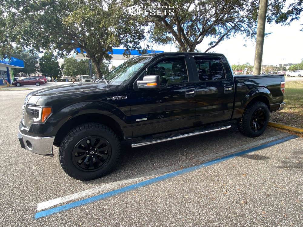 2012 Ford F-150 with 20x9 1 Fuel Tactic and 275/65R20 BFGoodrich All ...