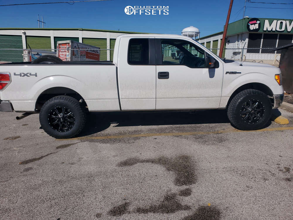 2014 Ford F-150 with 18x9 18 Moto Metal Mo970 and 275/70R18 Nitto Terra ...