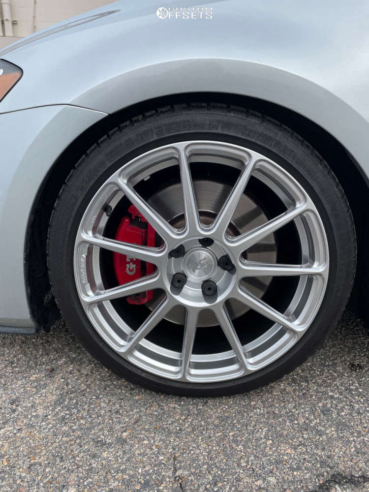 2016 Volkswagen GTI with 18x8.5 45 Neuspeed RSE11R and 225/40R18 ...