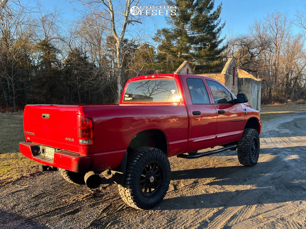 2006 Dodge Ram 2500 with 20x10 -18 Anthem Off-Road Intimidator and 37/ ...