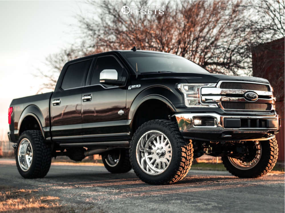 2020 Ford F-150 with 22x12 -40 American Force Atom Ss and 36/13.5R22 ...