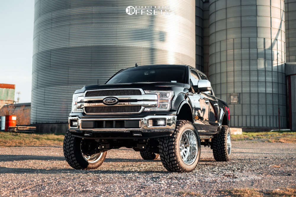 2020 Ford F-150 with 22x12 -40 American Force Atom Ss and 36/13.5R22 ...