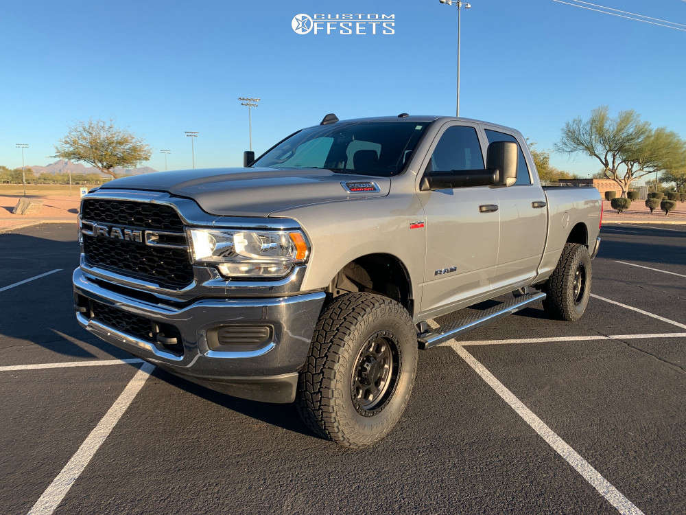 2021 Ram 2500 with 18x9 0 American Racing Ar201 and 35/12.5R18 Hercules ...