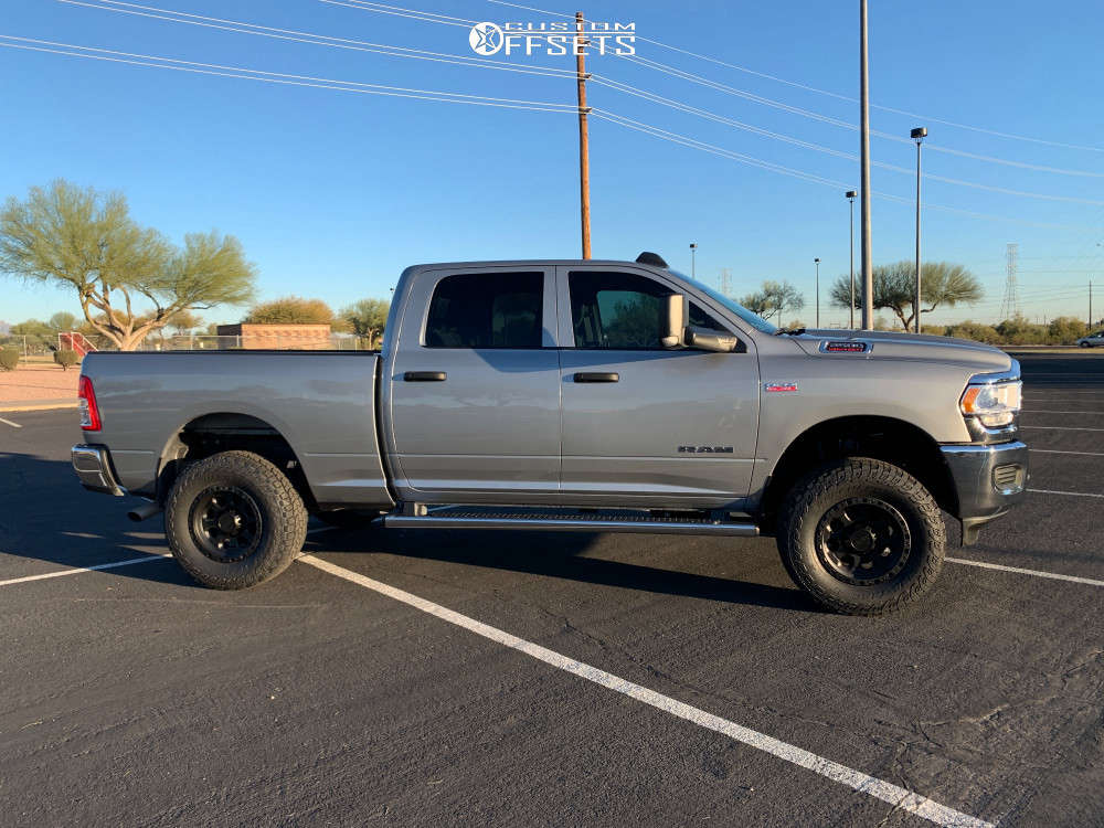2021 Ram 2500 with 18x9 0 American Racing Ar201 and 35/12.5R18 Hercules ...