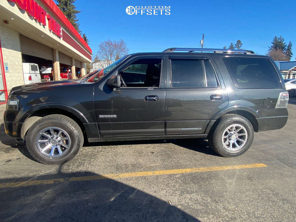 2008 Ford Expedition with 18x9 18 Vision Turbine and 255/70R18 Cooper ...