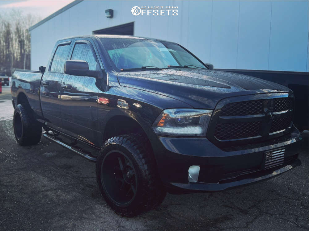 2015 Ram 1500 with 20x12 -51 Vision Sliver and 33/12.5R20 Haida Hd878 ...