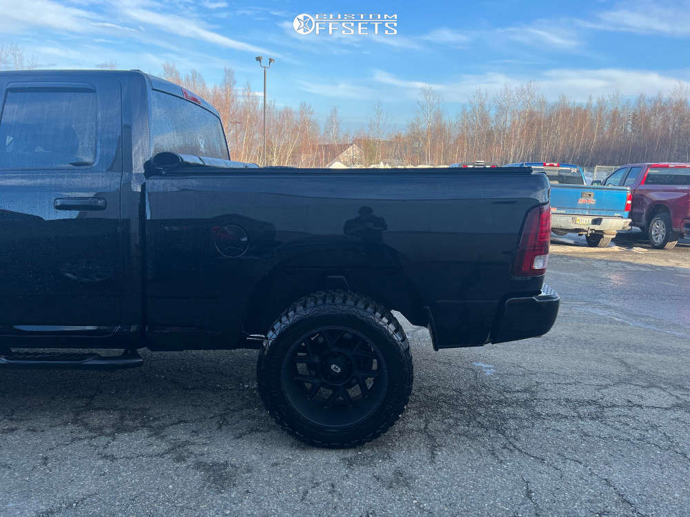 2015 Ram 1500 with 20x12 -51 Vision Sliver and 33/12.5R20 Haida Hd878 ...