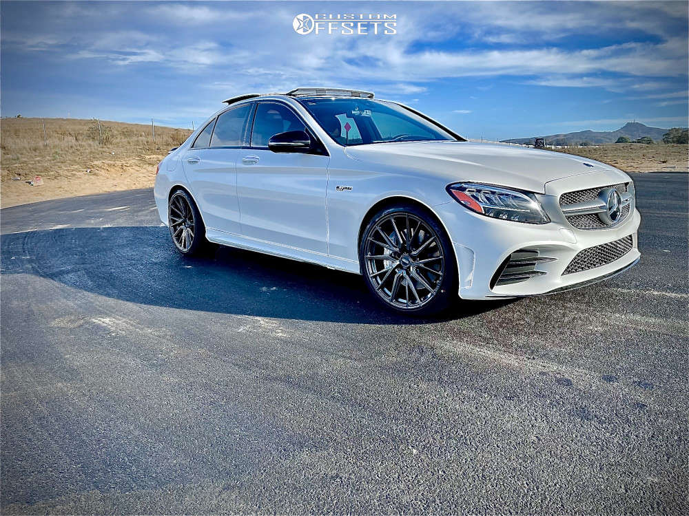 2019 Mercedes-Benz C43 AMG Flush Stock | Custom Offsets