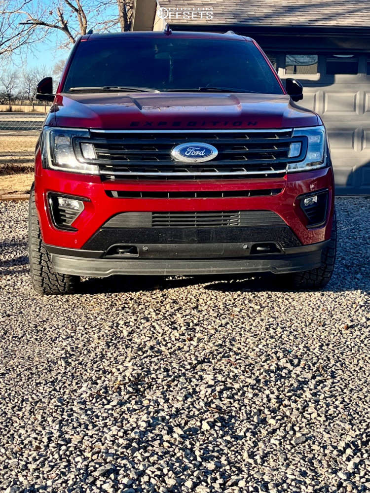 2020 Ford Expedition with 20x9 1 Fuel Sledge and 305/55R20 Nitto Terra ...