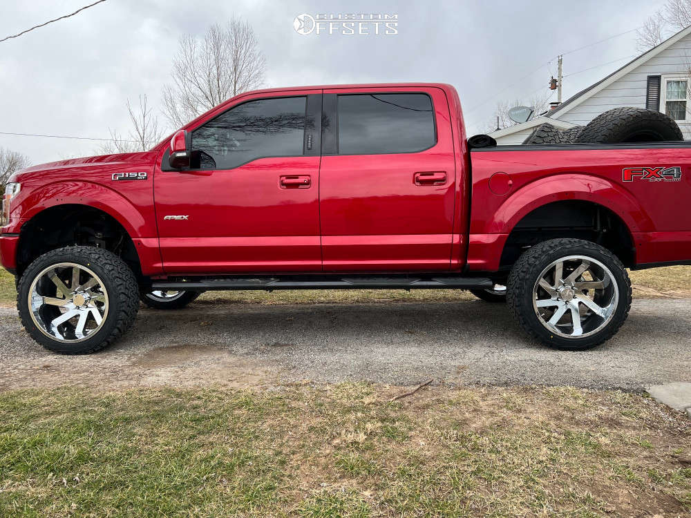 2020 Ford F-150 with 22x12 -51 ARKON OFF-ROAD Lincoln and 33/12.5R22 ...