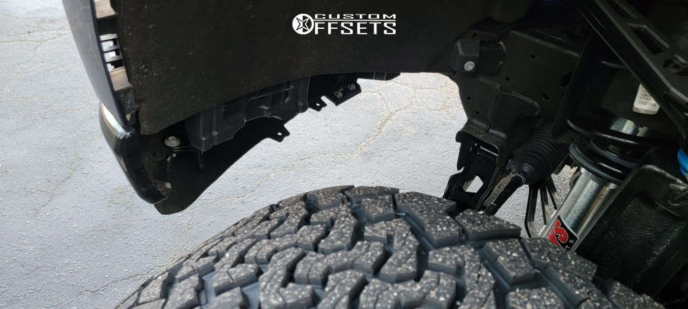 2021 Chevrolet Silverado 1500 with 22x14 -76 Vision Spyder and 37/13.5R22 Venom Power Terra ...