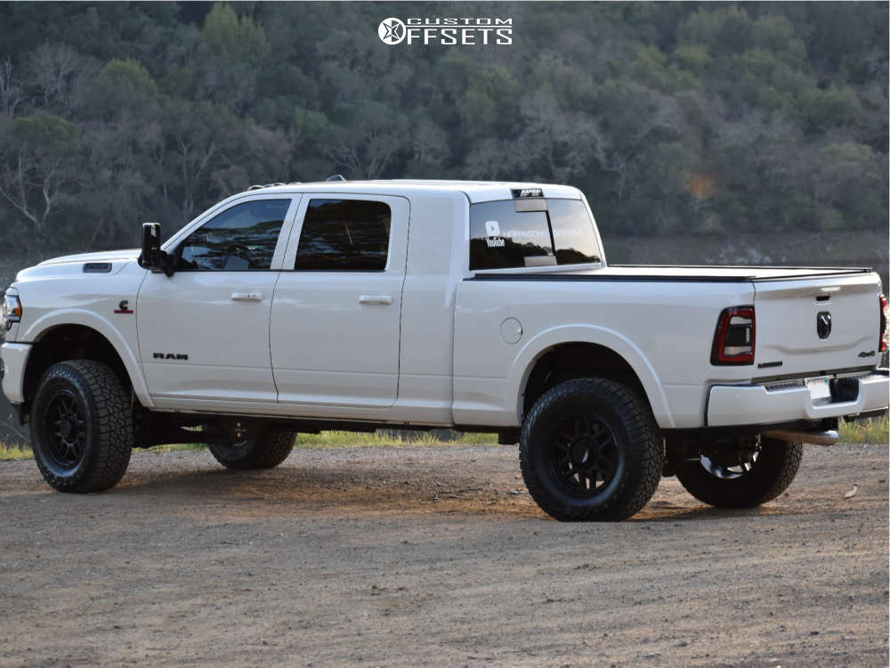 2021 Ram 2500 with 20x9 18 KMC Km544 and 37/12.5R20 Falken WildPeak ...