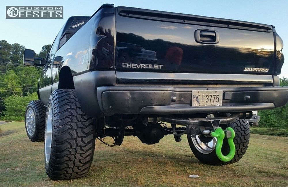 2001 Chevrolet Silverado 1500 with 22x14 -73 American Force Shield SS ...