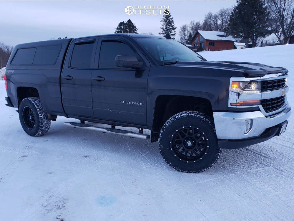2016 Chevrolet Silverado 1500 with 18x9 -12 XD Xd820 and 285/65R18 ...
