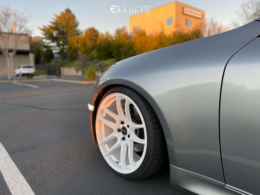2006 INFINITI G35 with 19x9.5 22 ESR Cs8 and 235/35R19 Nankang Ns-25 ...
