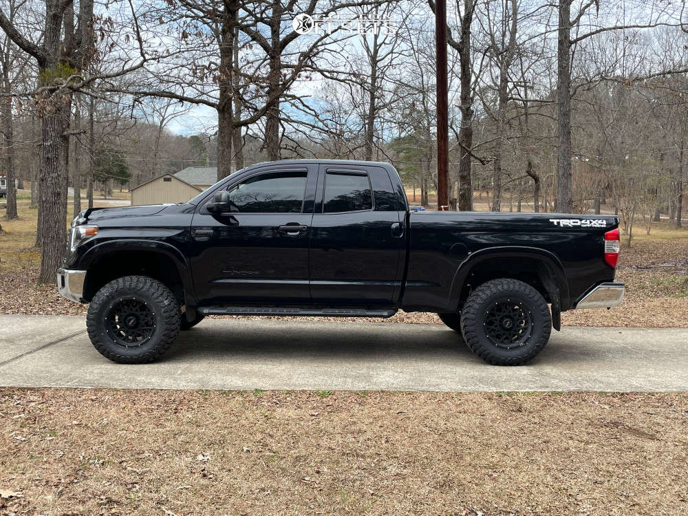 2018 Toyota Tundra with 18x9 12 Vision Rocker and 35/12.5R18 Atturo ...