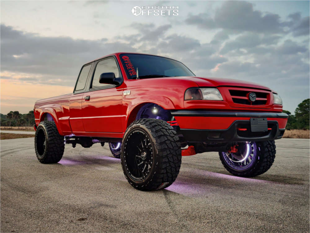 2001 Mazda B3000 with 20x12 -44 XF Offroad Xf-226 and 33/12.5R20 ...