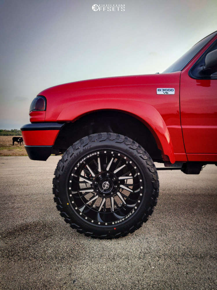 2001 Mazda B3000 with 20x12 -44 XF Offroad Xf-226 and 33/12.5R20 ...